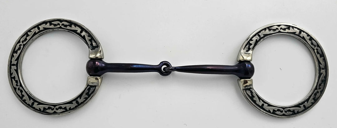 Bits - Western Show Snaffle Silver Overlay 5 1/4" – SJK Country Clothing Co