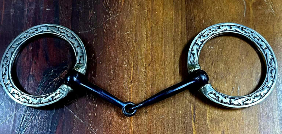Bits - Western Show Snaffle Silver Overlay 5 1/4" – SJK Country Clothing Co