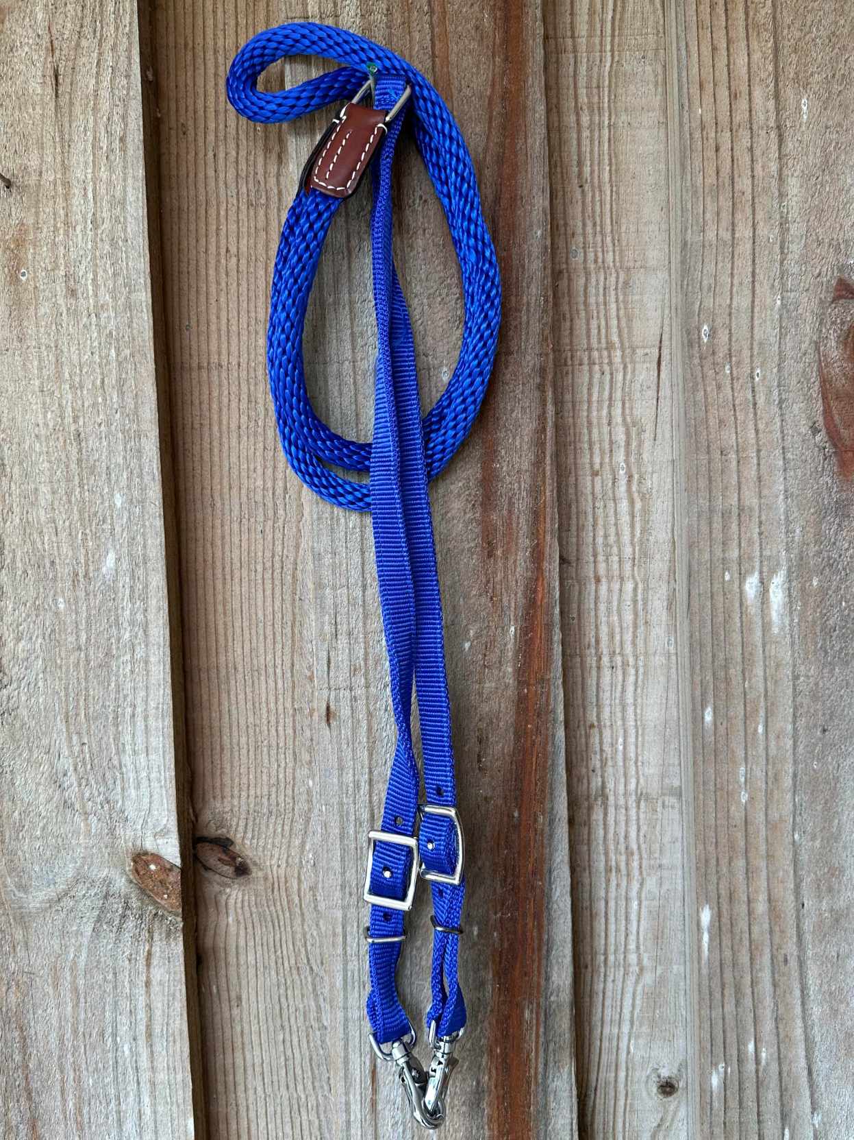 Reins - 8' Barrel/ Roping Contestant Reins Royal Blue – SJK Country ...