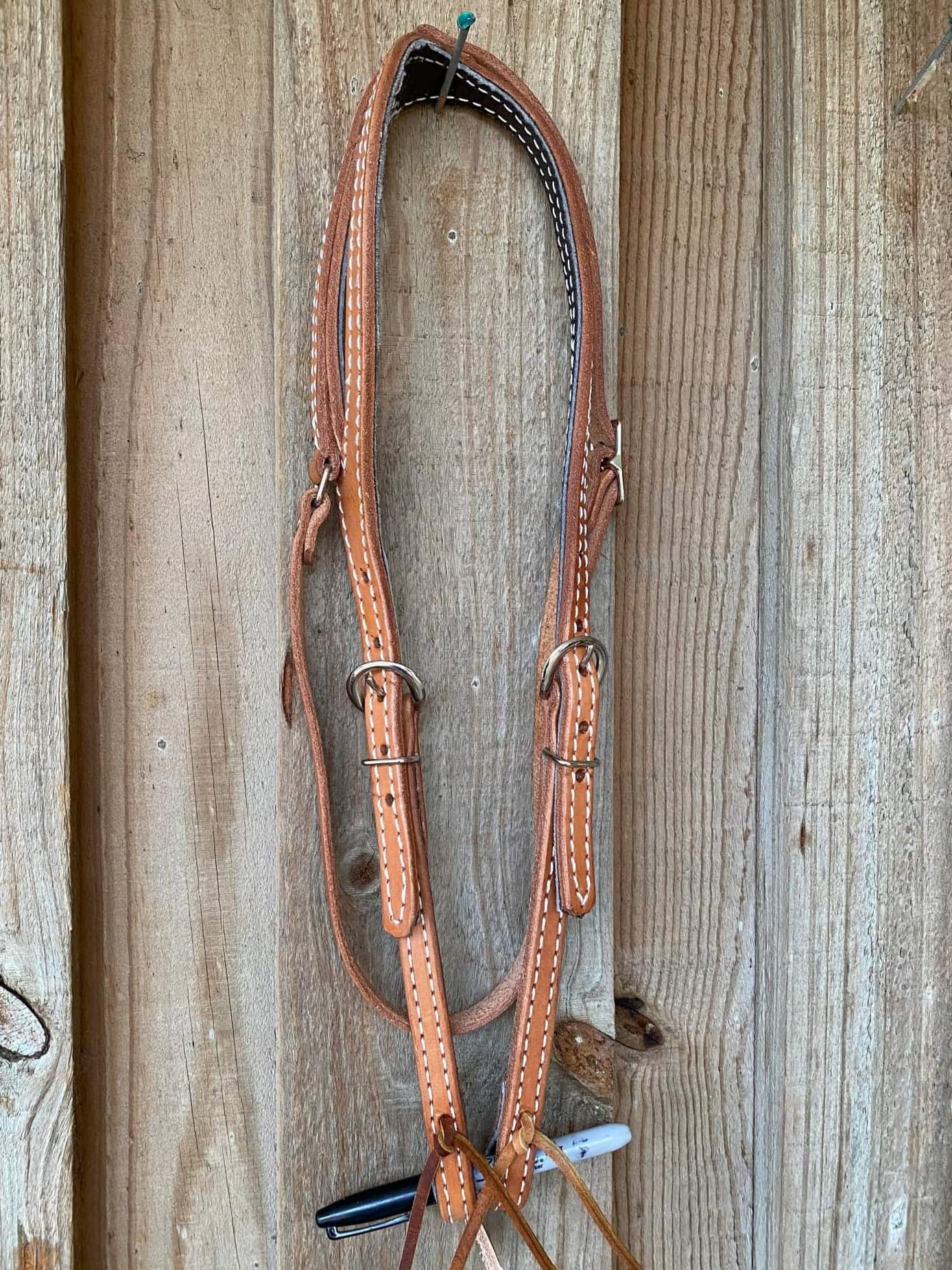 Western Bridle One Ear - LIGHT OIL ONE EAR HEADSTALL WITH THROAT LATCH ...