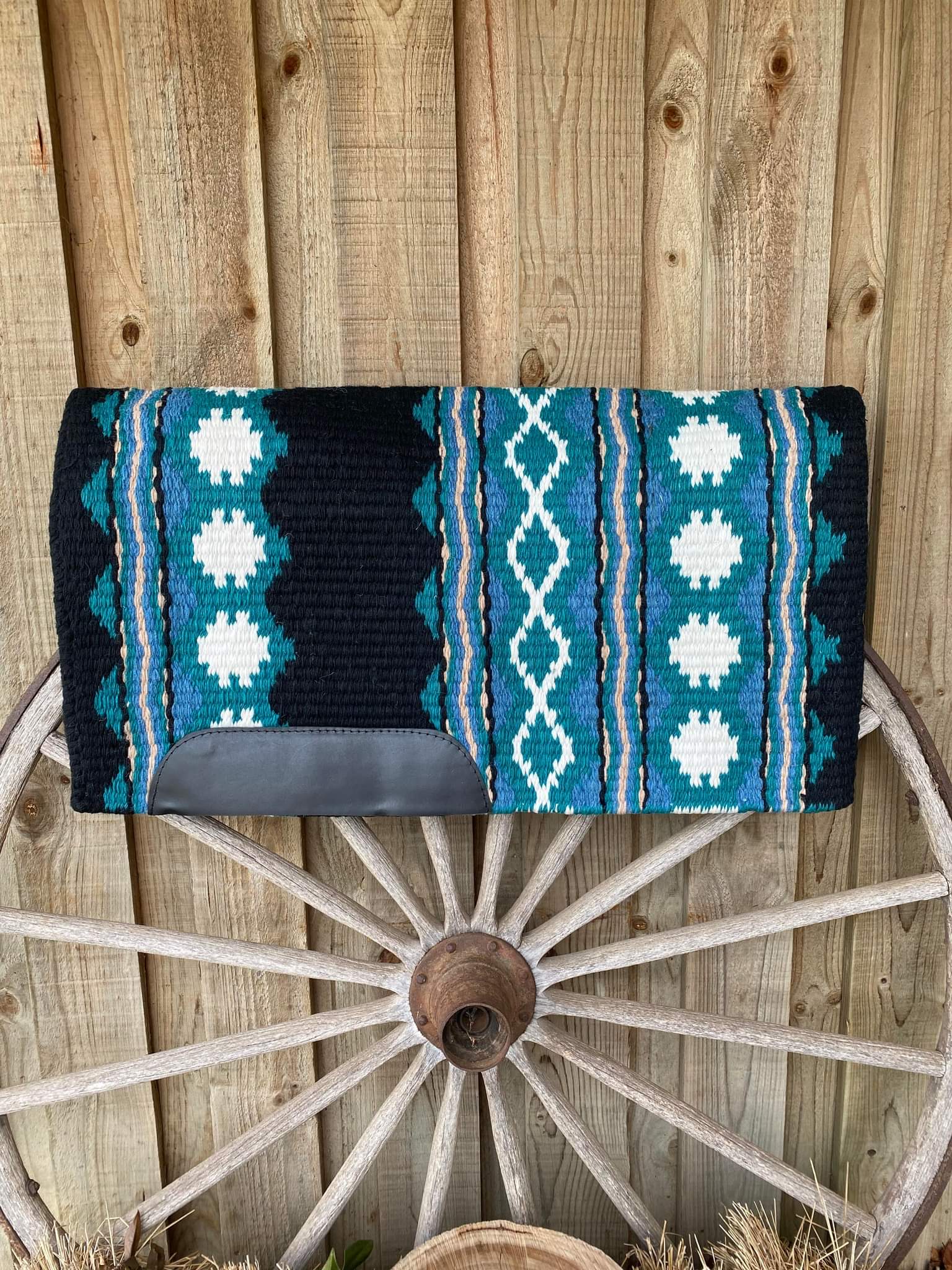 Western show Wool Western Saddle Ranch/ Reining Wool Pad 34" x 40" Hea ...